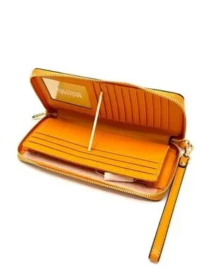 Michael Kors | Bags | Michael Kors Large Continental Wallet Rad Orange ...